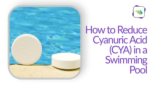How to Reduce Cyanuric Acid in a Swimming Pool