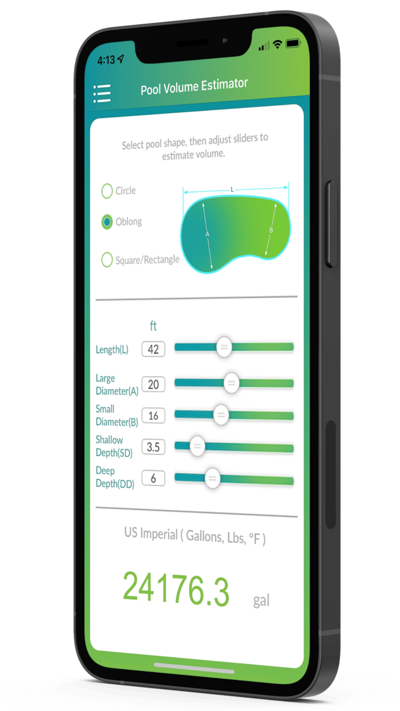 Pool Volume and Water Flow Meters
