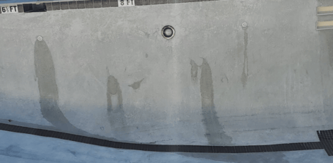 Weepers, Efflorescence, and other Concrete Pool Shell Problems