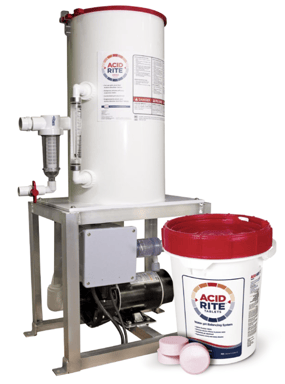 How to Use an Acid Feeder on a Swimming Pool
