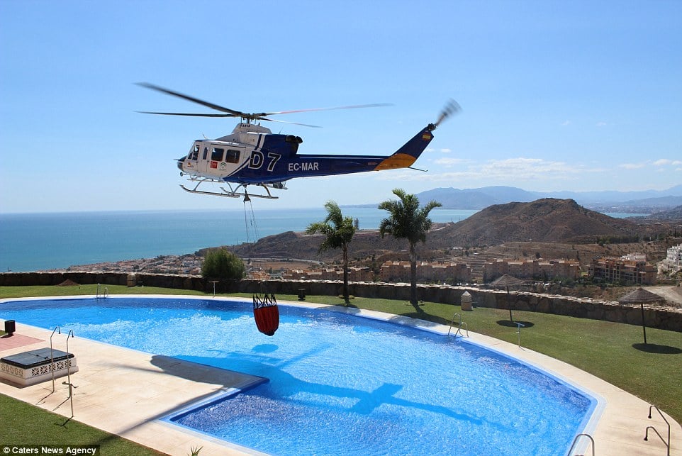Effect of Wildfires on Swimming Pools: Contamination and Cleanup